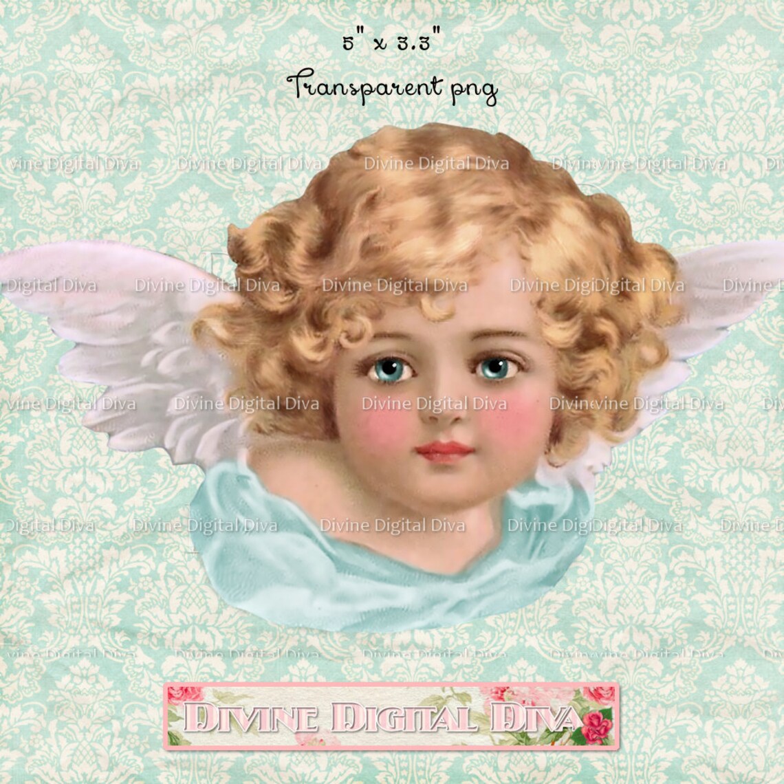 Angel Cupid Wings Valentine Transparent Clipart Digital Image | Etsy