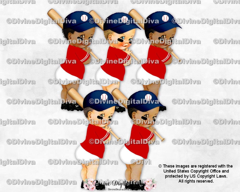 Little Prince Baseball Red White & Navy Blue Uniform Bat Cap - Etsy