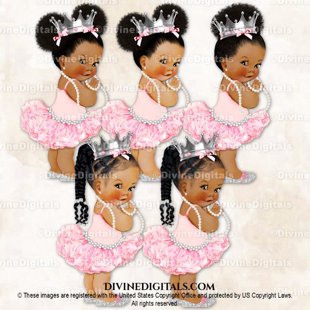 Princess Ballerina Pink Silver Shoes & Crown Pearls Baby Girl Babies of ...