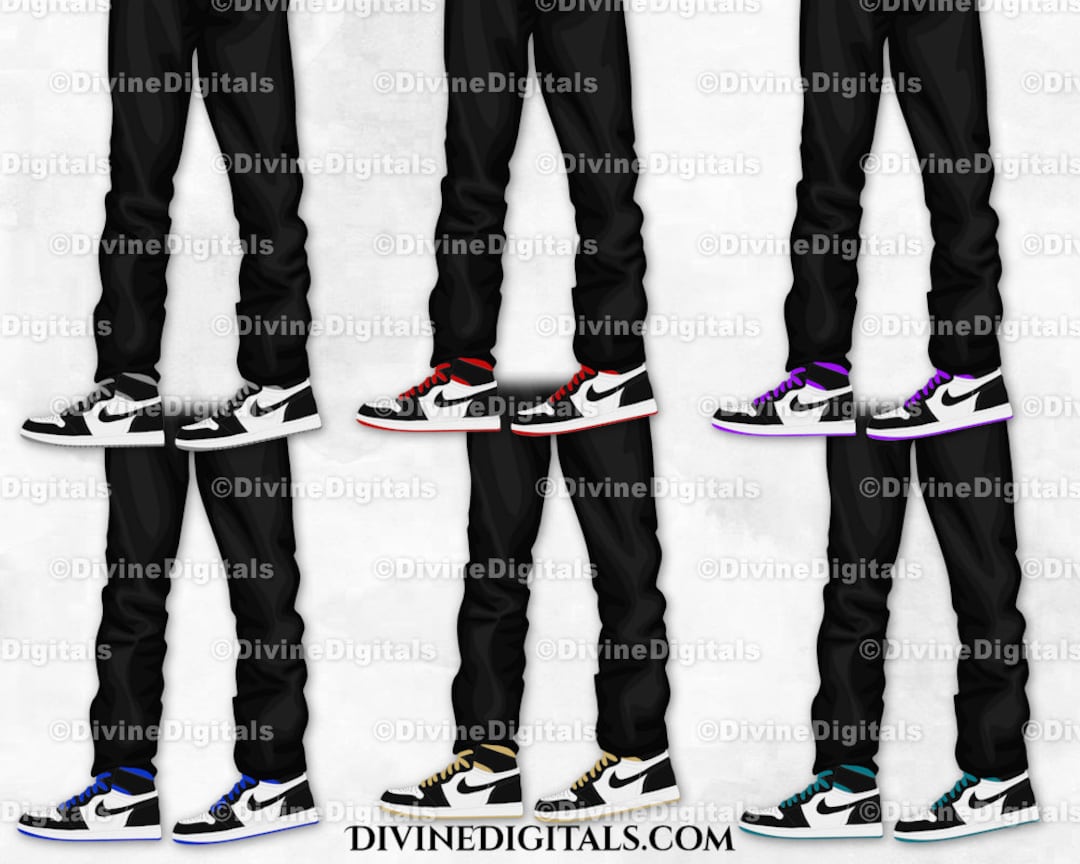 Sneaker Ball Men's Legs Slouchy Pant Tux Fashion Party | Transparent ...
