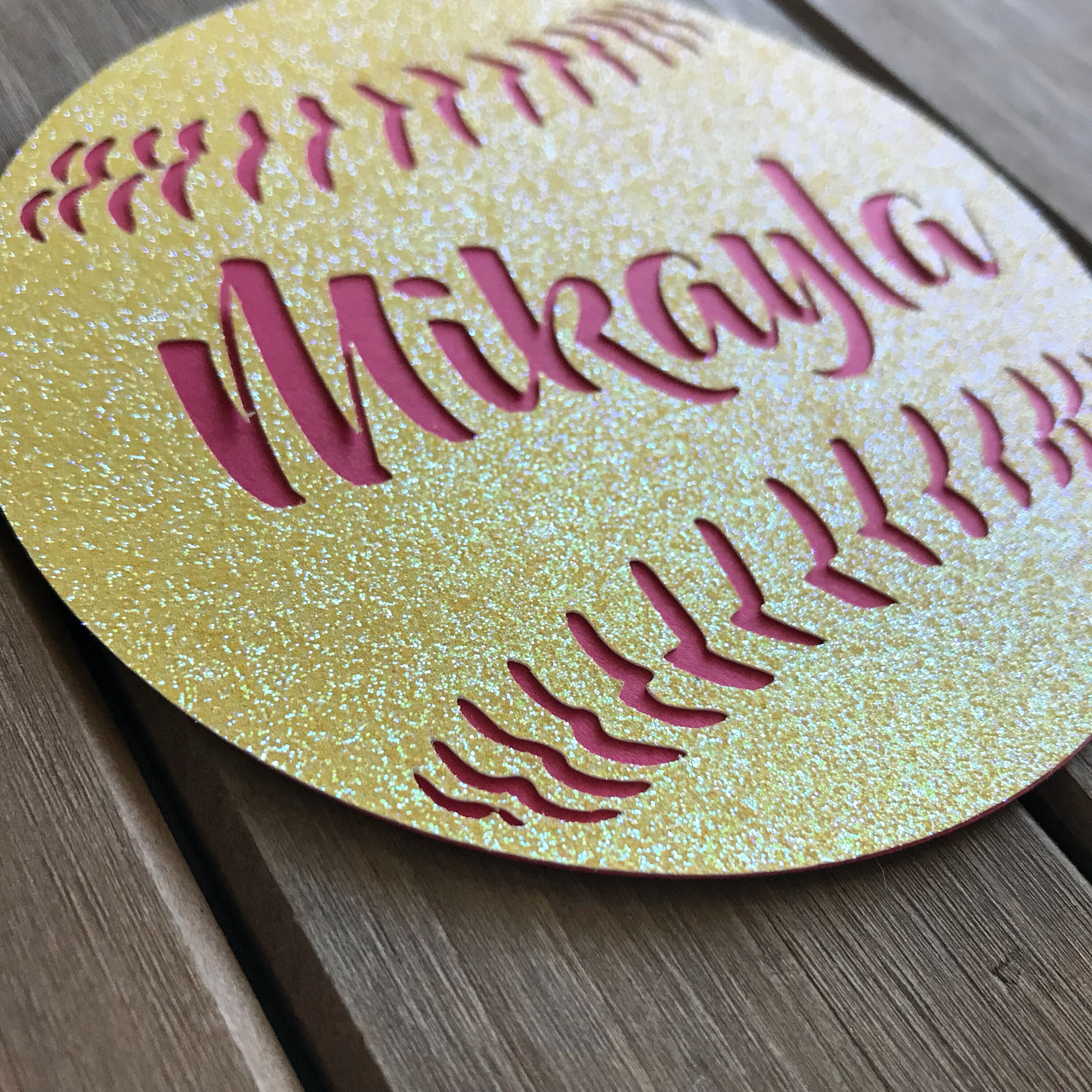 The Name Mikayla In Glitter