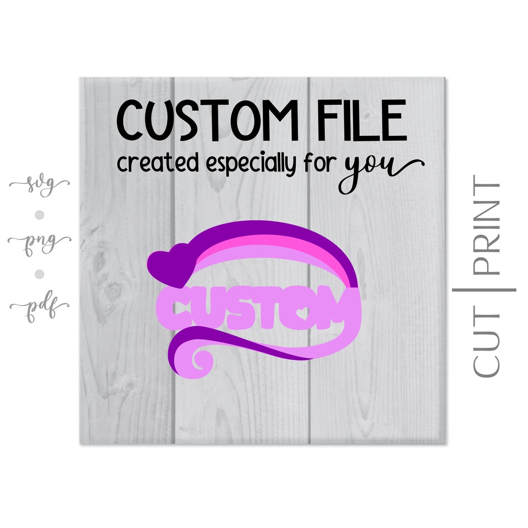 Custom My Little Pony Inspired Name Digital Files - Etsy