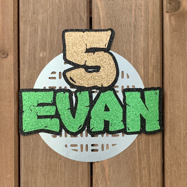 Ninja Turtle Number Svg - Etsy