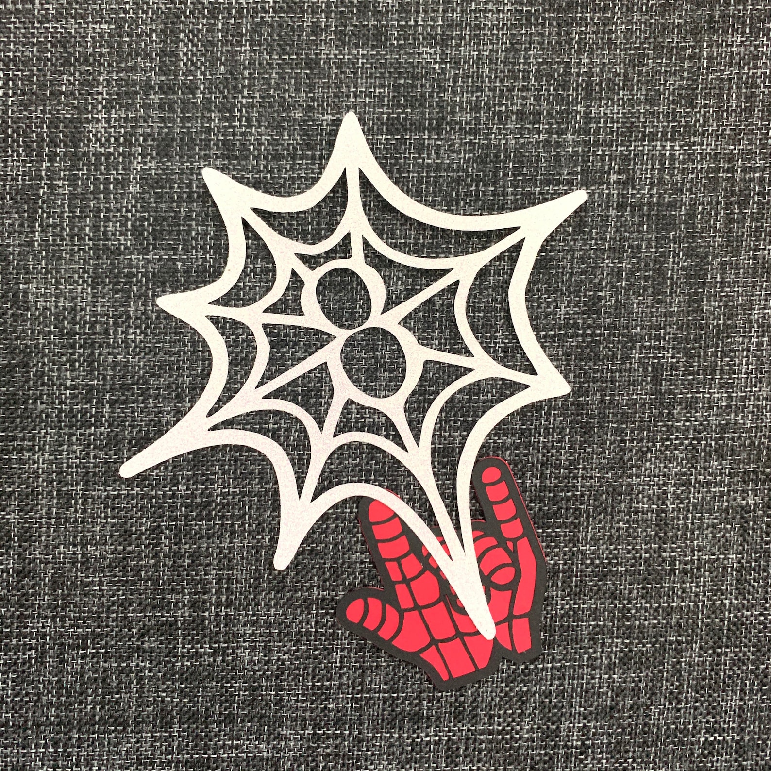 Spiderman Hand and Spiderweb With Number Die Cut/party | Etsy