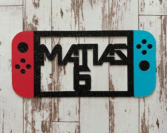 Nintendo Switch Cake Topper - Etsy