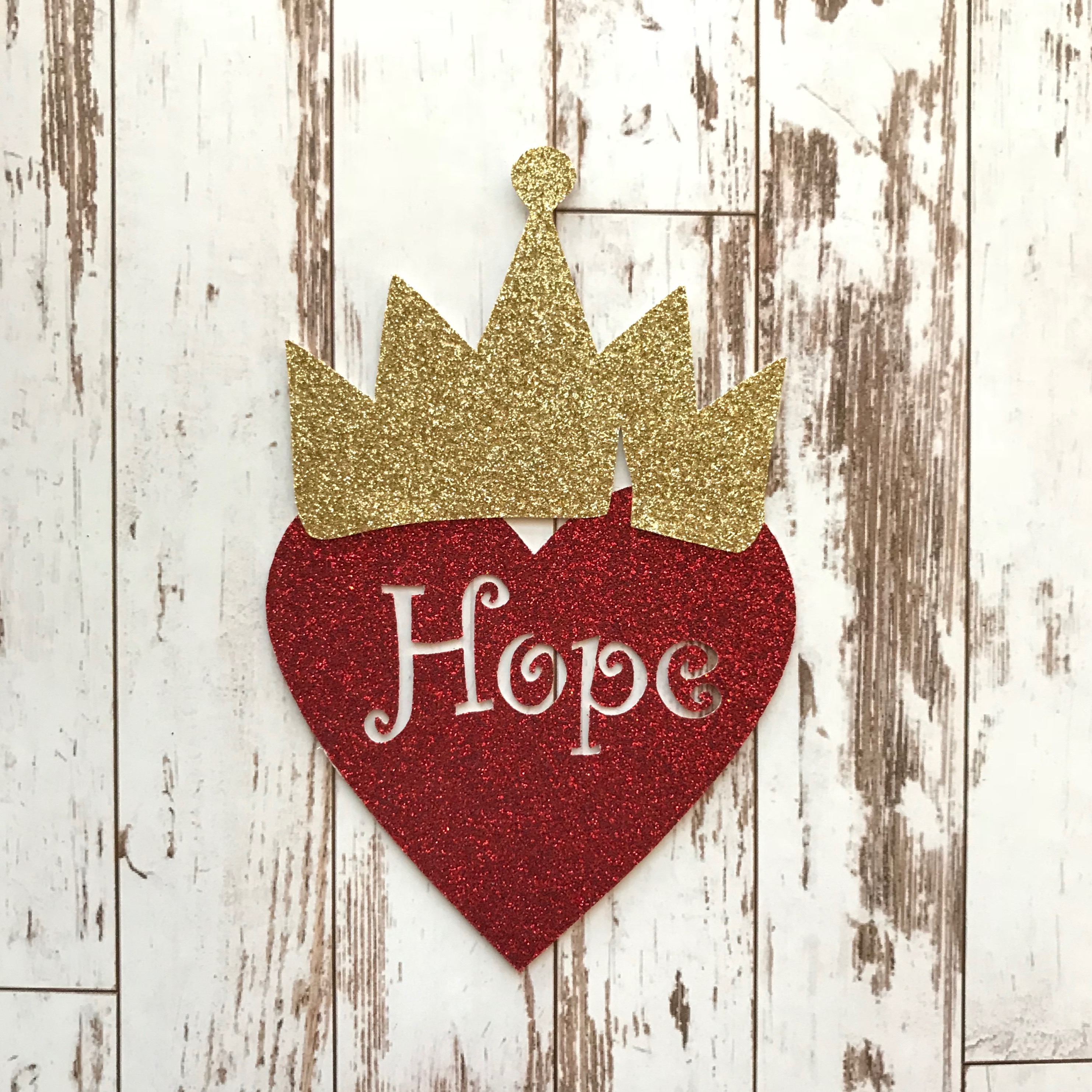 PERSONALIZED Descendants Inspired Evie Crown and Heart With Customized ...