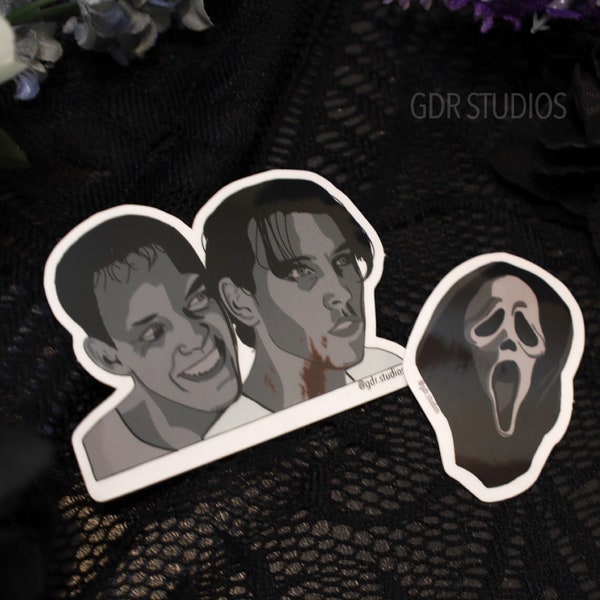 Stu and Billy Stickers - Etsy