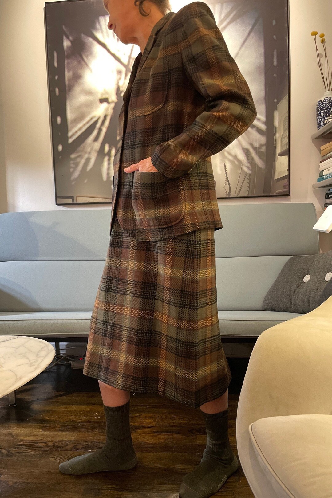 Classic 40s Vintage Pendleton Suit - Etsy