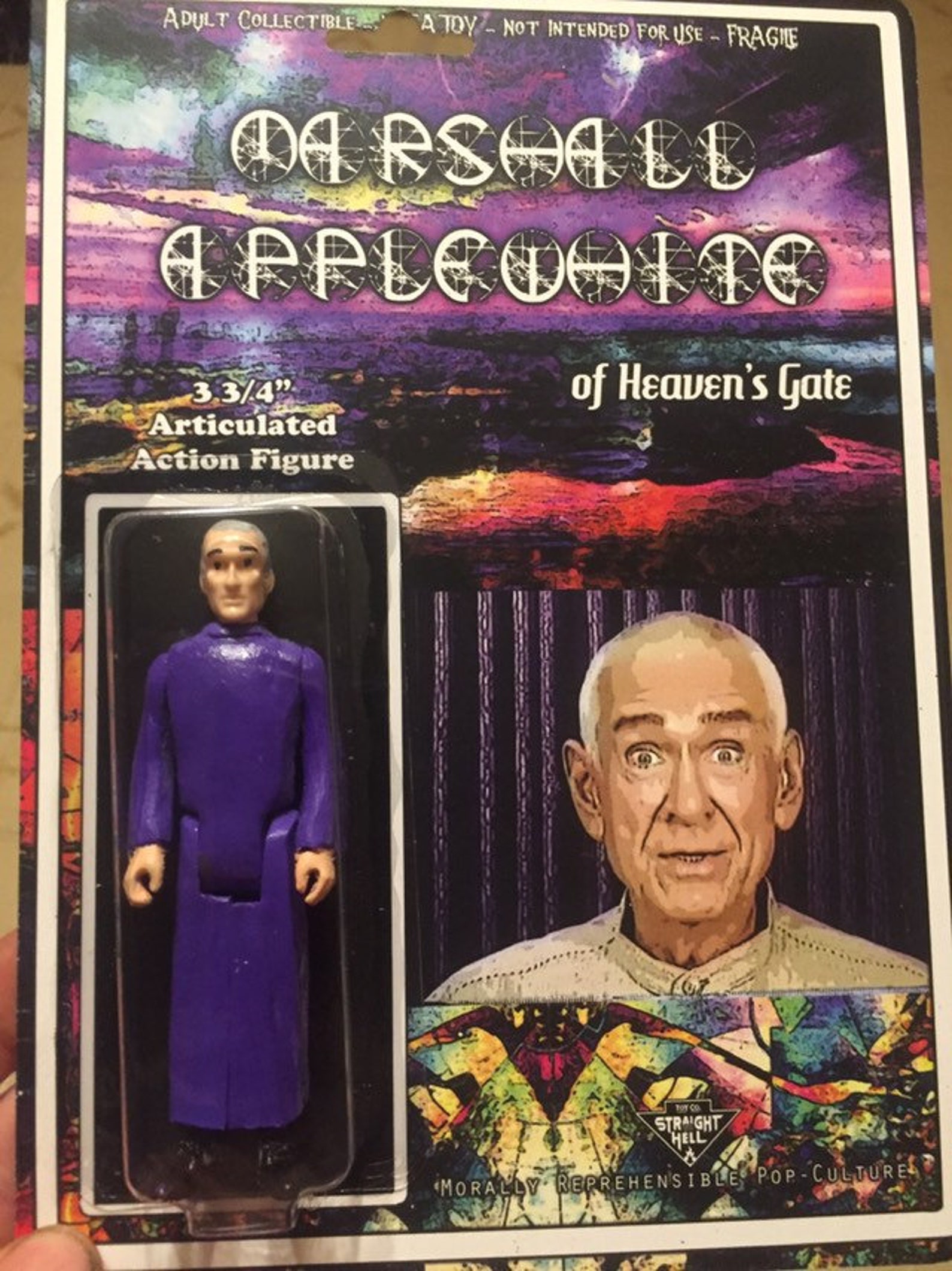 Marshall Applewhite Heaven's Gate 3.75 action figure | Etsy