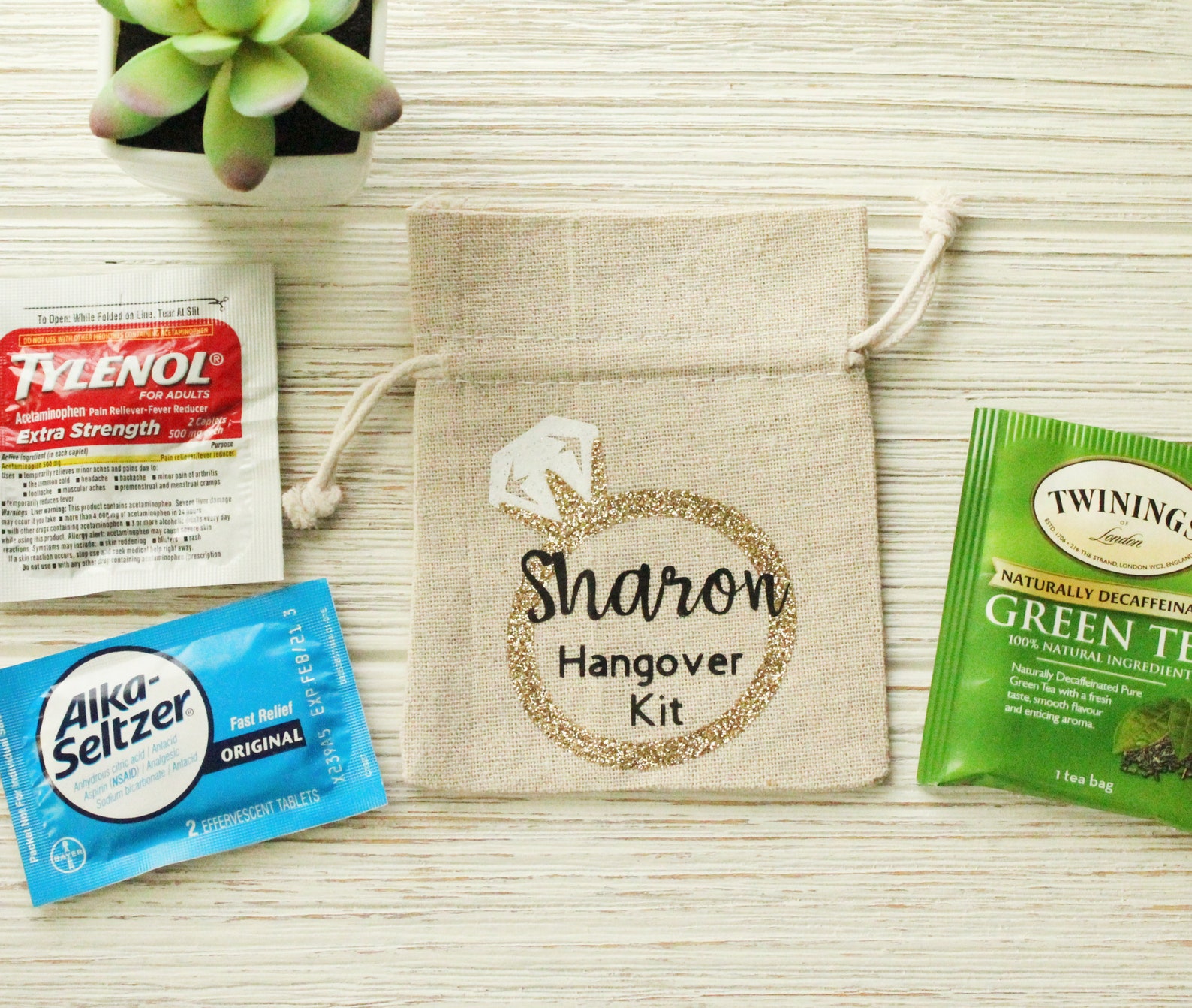Personalized Hangover Kit Bridesmaids Hangover Bag Brides Etsy