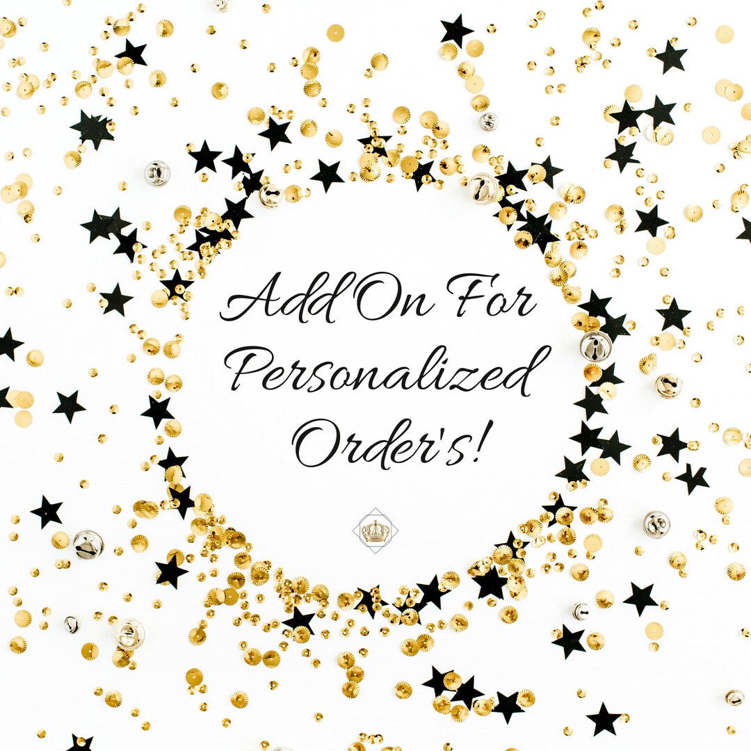 Add on for Personalized Order Custom Order Add on Personalized Couples ...
