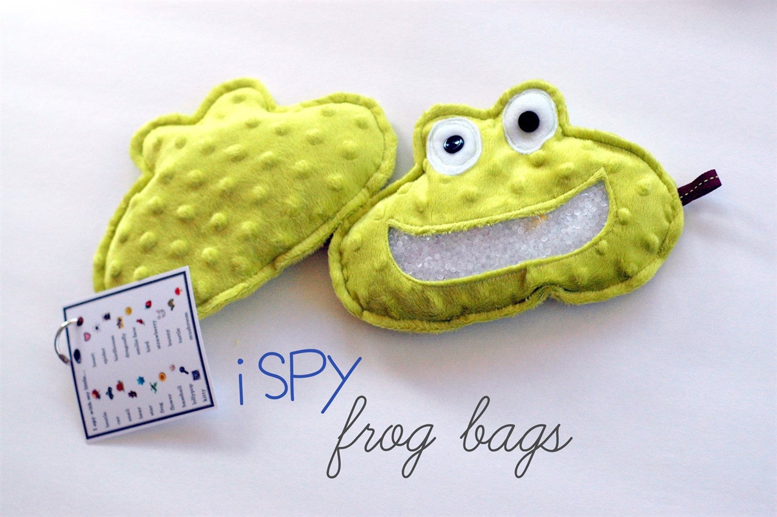 Springtime Frog I Spy Game Plush and Cuddly Get the Wiggles - Etsy