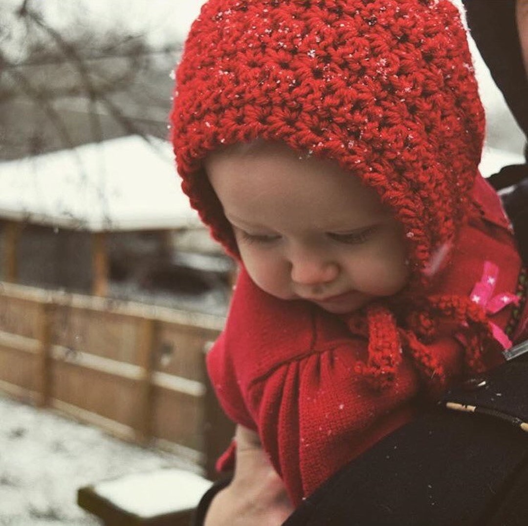 Crochet Star Bonnet - Etsy