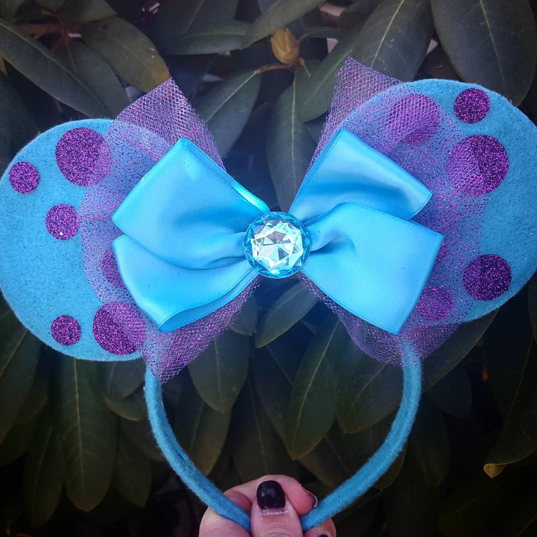 Sully Monsters Inc Inspired Minnie Mouse Ears Headband Boo Mike - Etsy