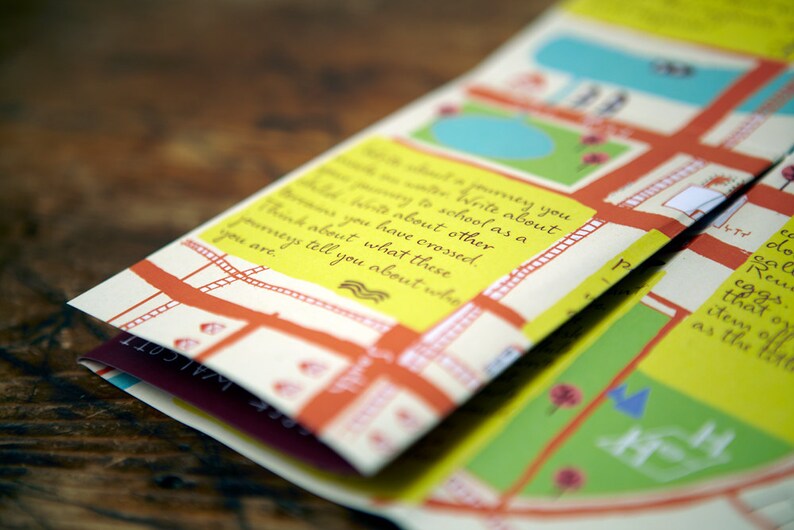The City of Inspiration: Map for Writers [digital Version] - Etsy