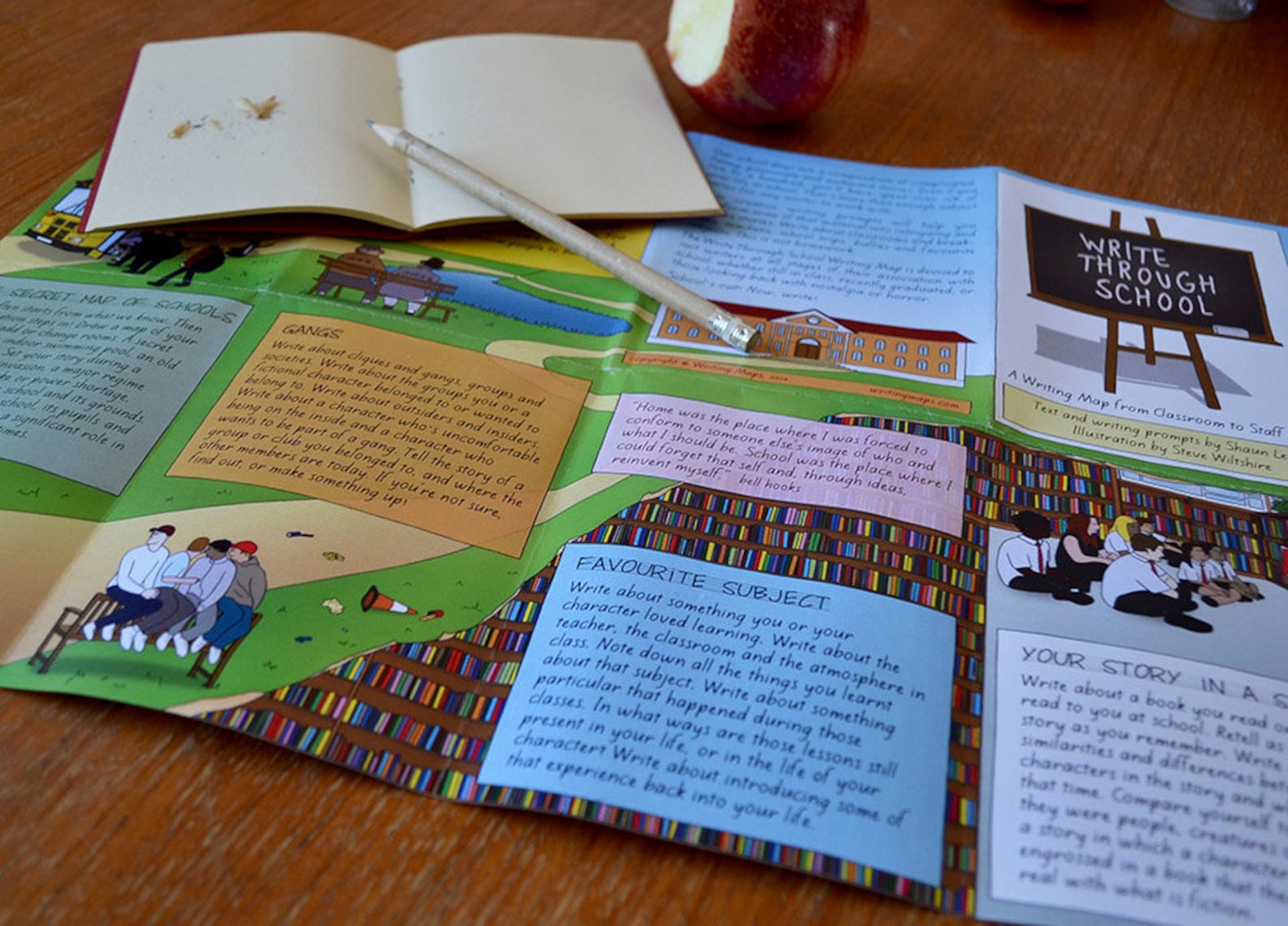 Write Through School: A Writing Map From Classroom to Staff Room - Etsy