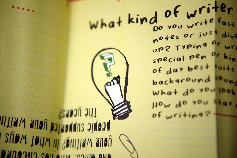 My Writing Life: Charting Your Life as a Writer - Etsy