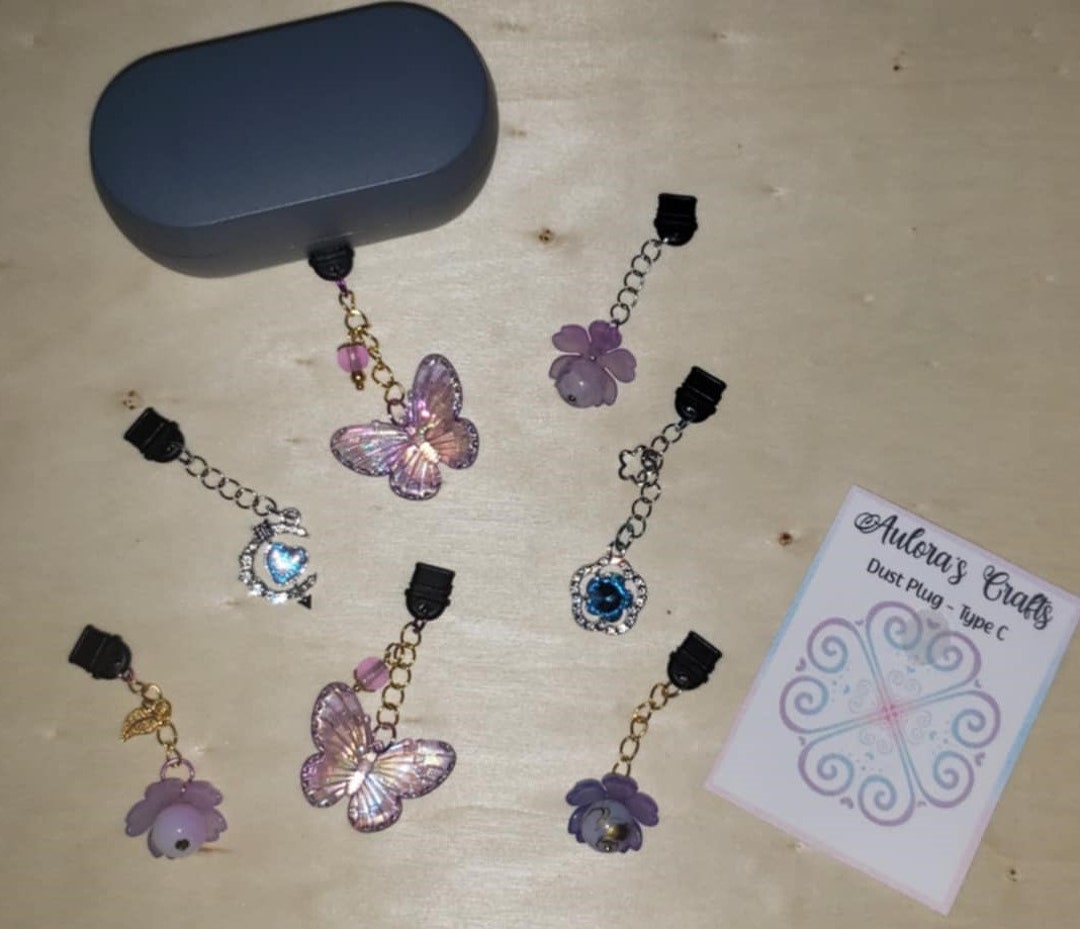 Cute Dust Plug Charms | Type C | Android, Tablets, Ear Buds, Laptops - Etsy