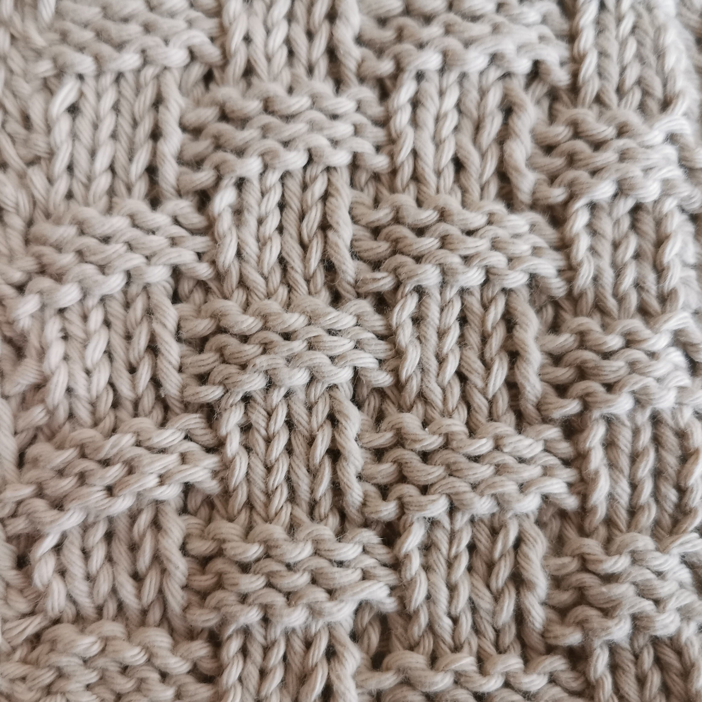 Knitted Basket Weave Pattern: Beginner-friendly DIY (PDF Pattern) - Etsy