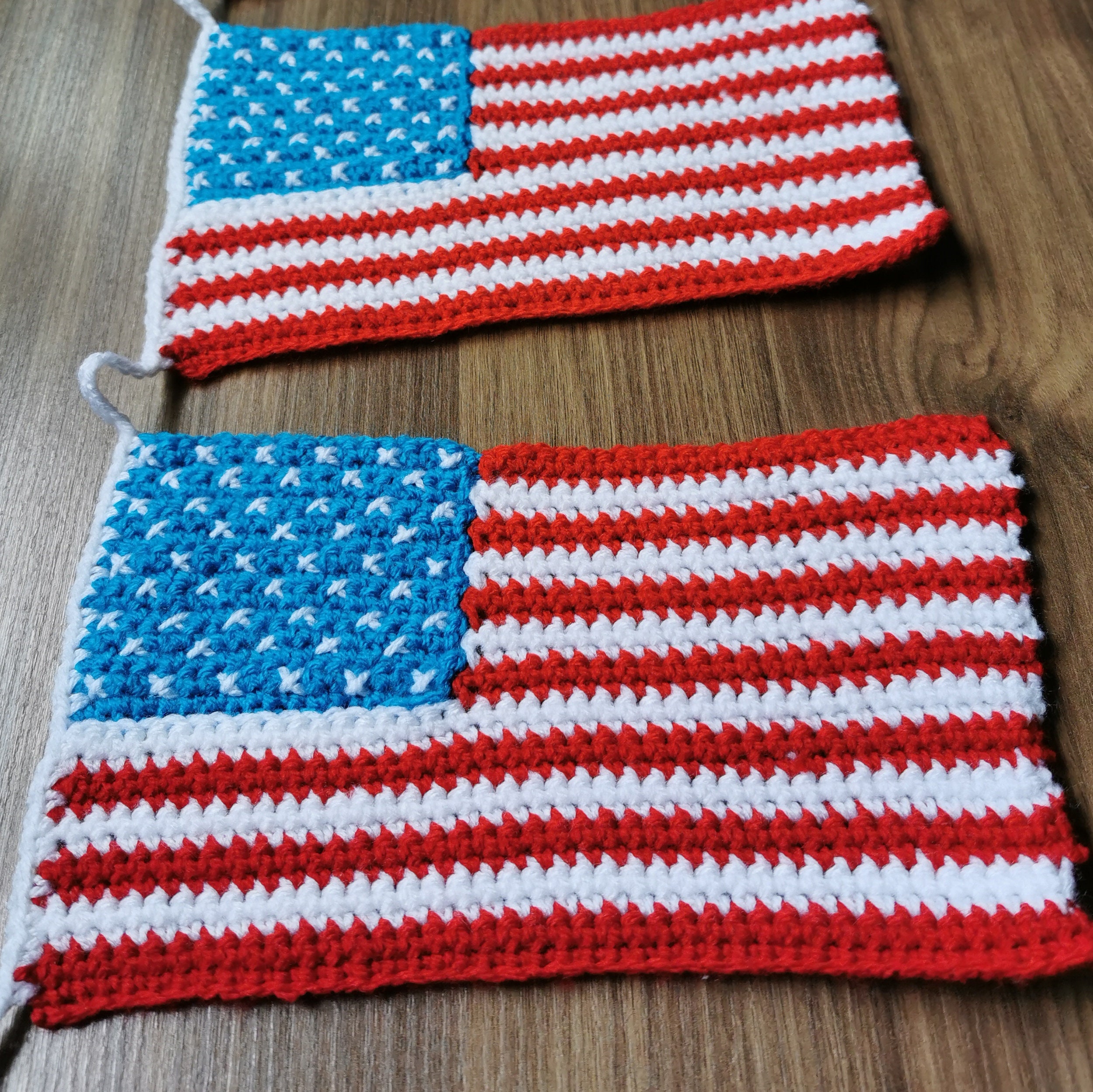 American Flag Garland - Independence Day Bunting - Thanksgiving - Quick ...