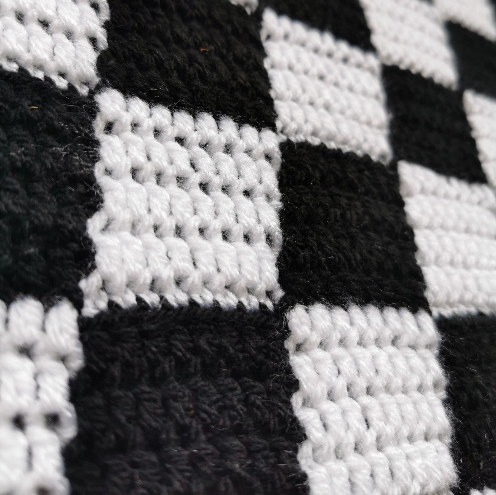 Chess Board Crochet Pattern Checkers Board Crochet Pdf Games Board ...