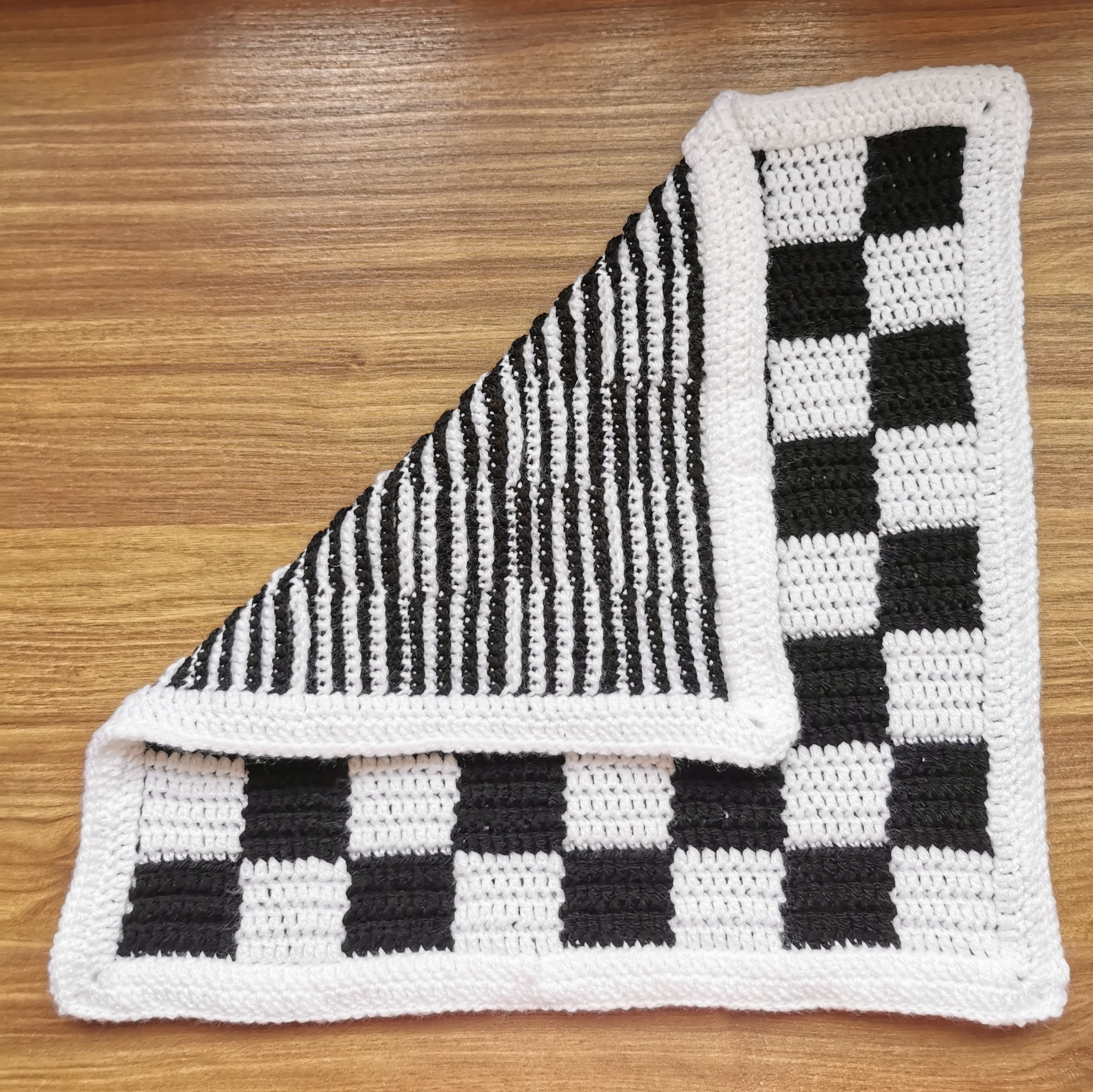 Chess Board Crochet Pattern Checkers Board Crochet Pdf Games Board ...