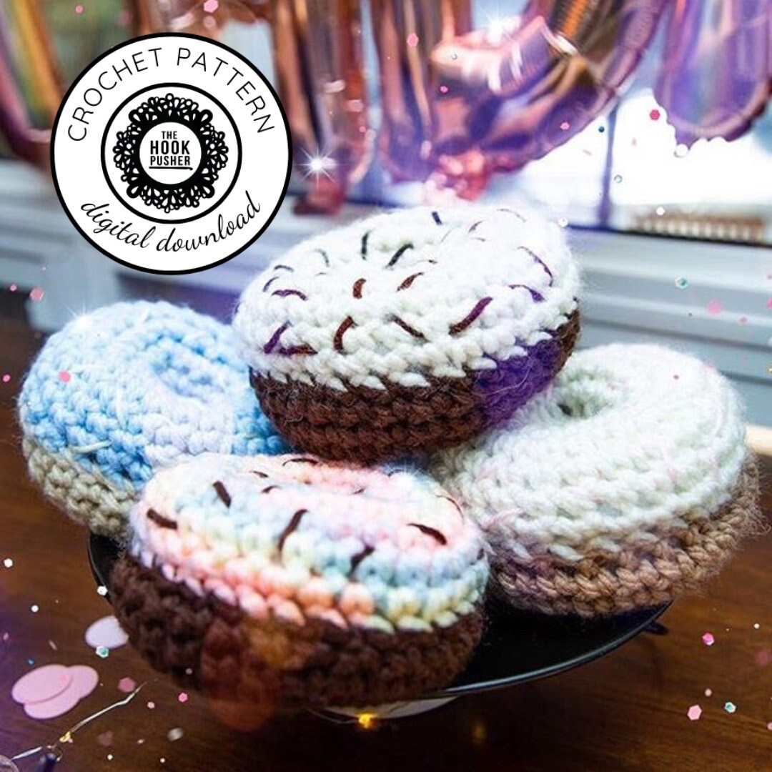 Best Doughnut Ever - Crochet Pattern, Donut Crochet Pattern - Etsy