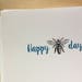 Happy B Day Note Cards Vintage Inspired Bee Folded Note - Etsy