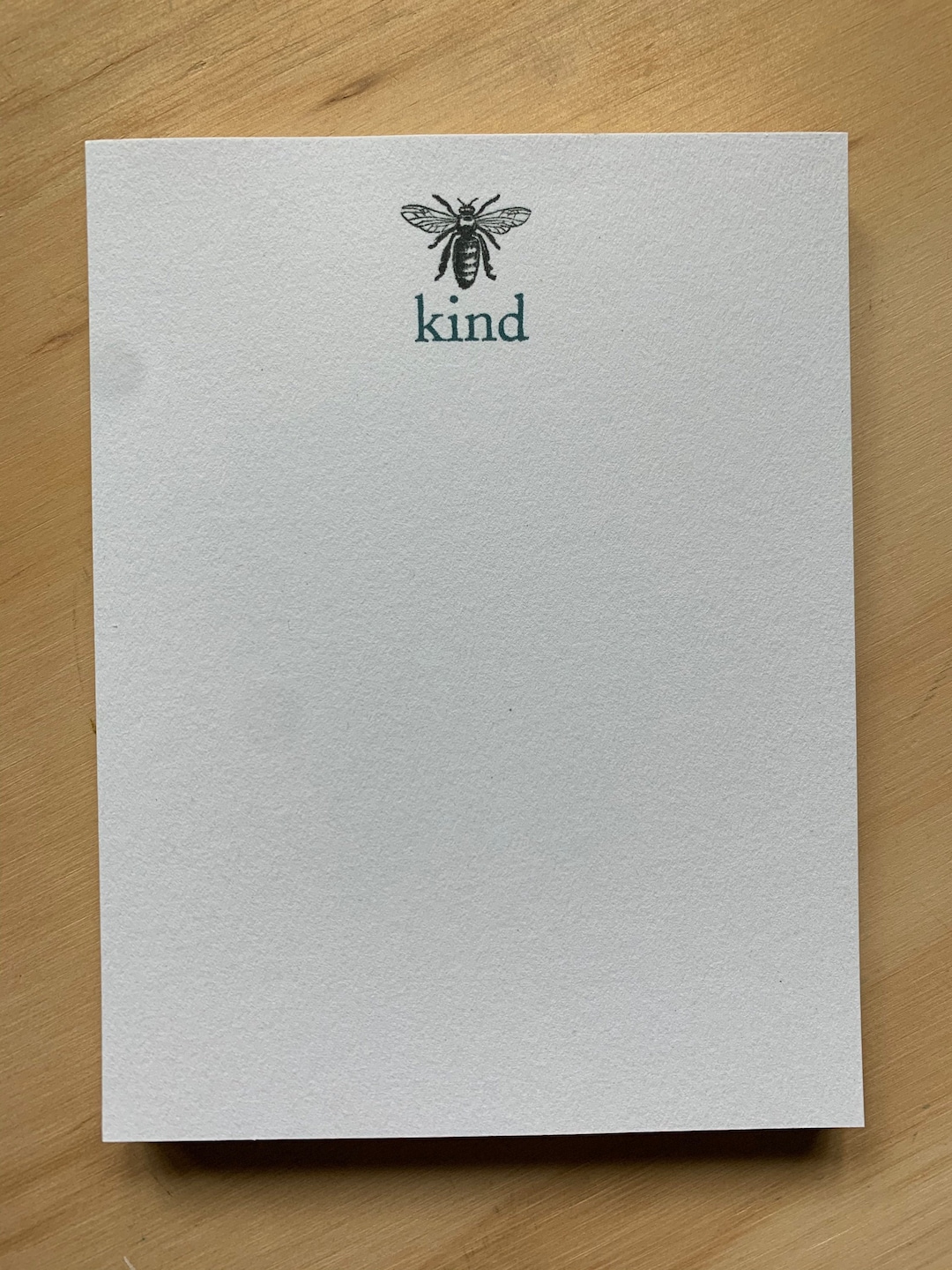 Bloc de notas de tipo abeja inspirado vintage, papelería, bloc de notas ...