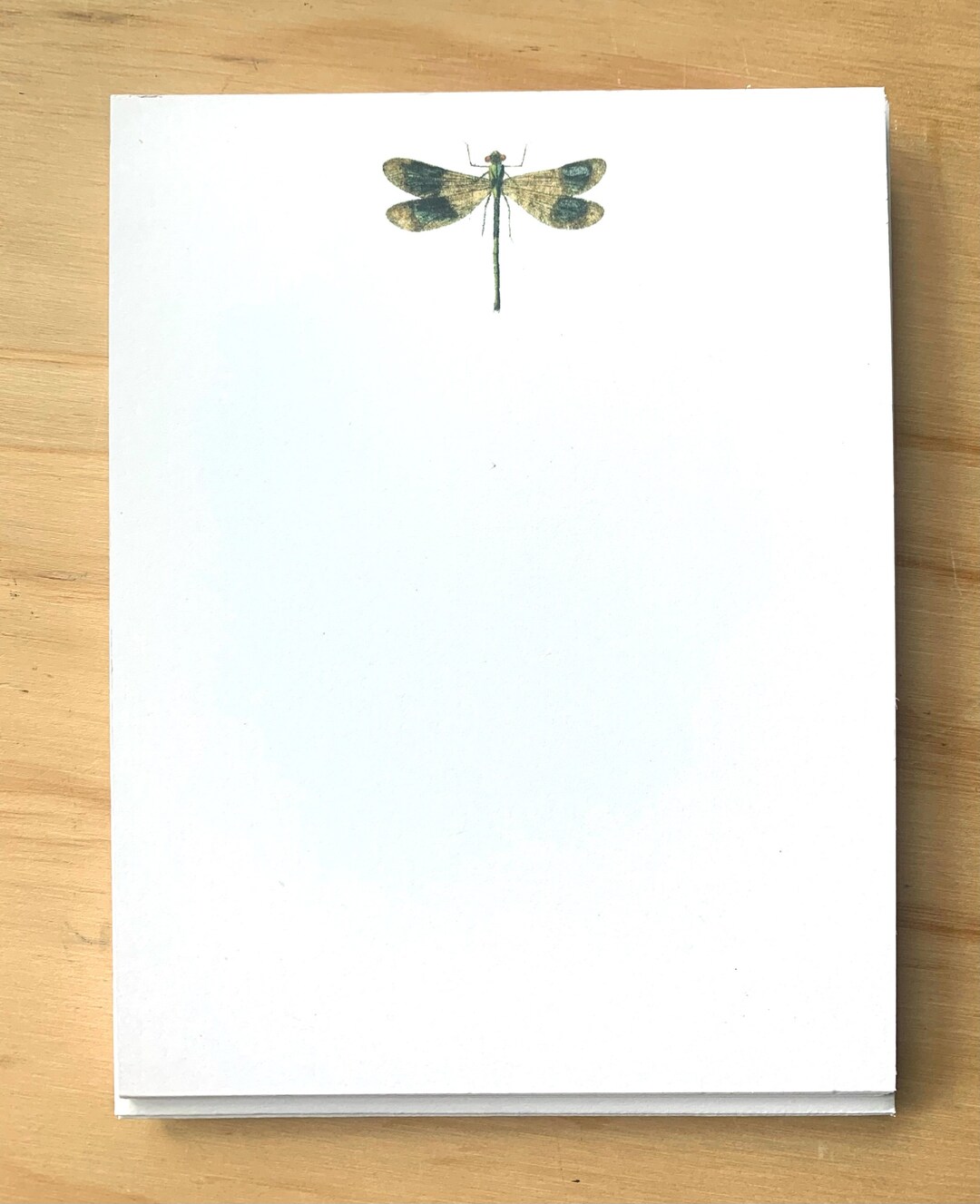 Dragonfly Stationery Set, Dragonfly Note Cards, Vintage Inspired Flat ...