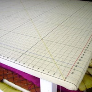 Professional Canvas Work Table Cover 1 Printed Grid - Etsy