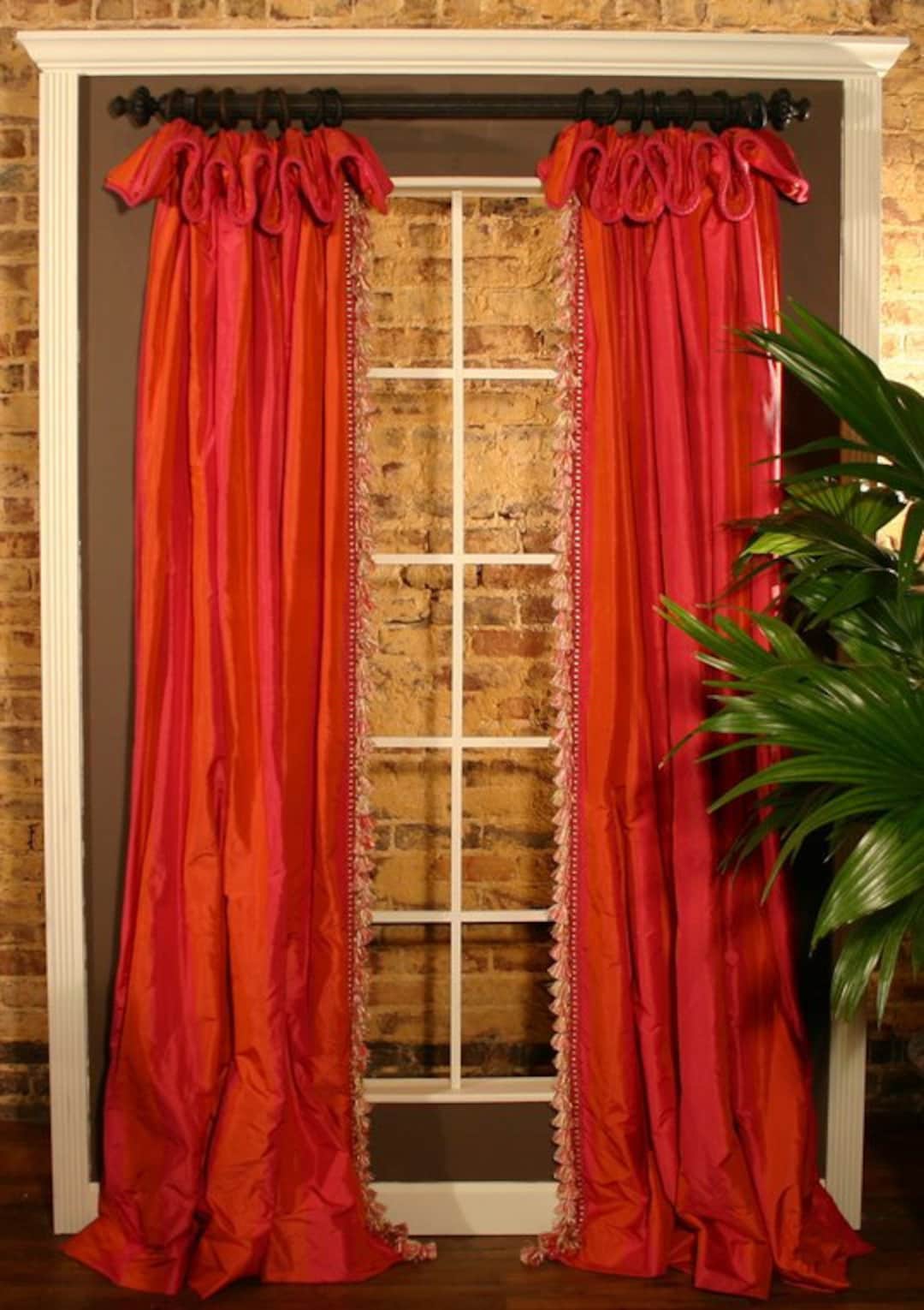 Floppy Top Curtain Panels Pattern by Pate Meadows - DIY Window ...