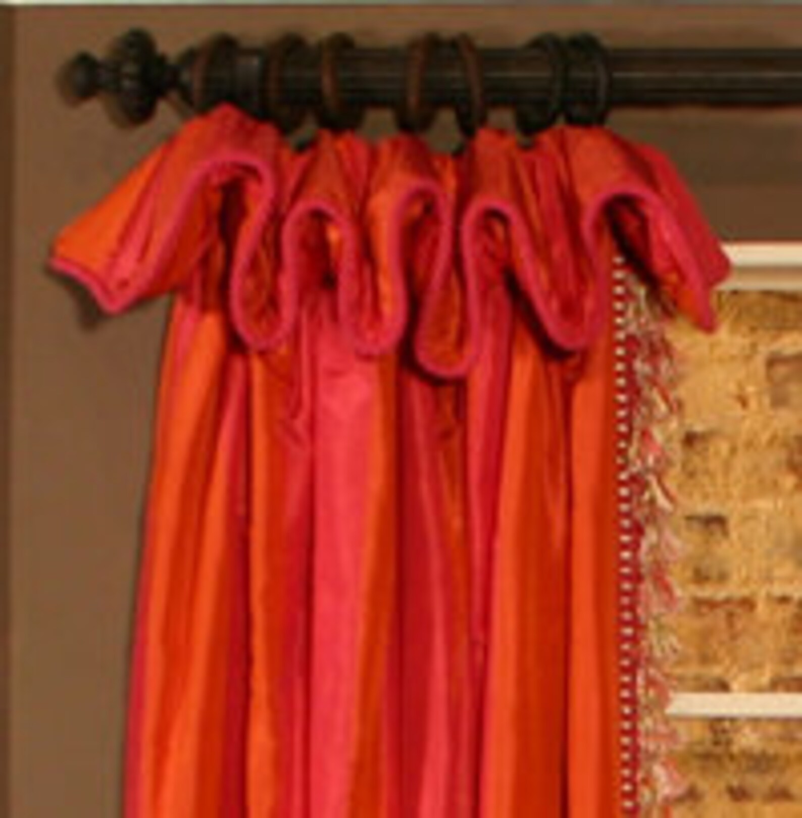 Floppy Top Curtain Panels Pattern by Pate Meadows DIY Window | Etsy