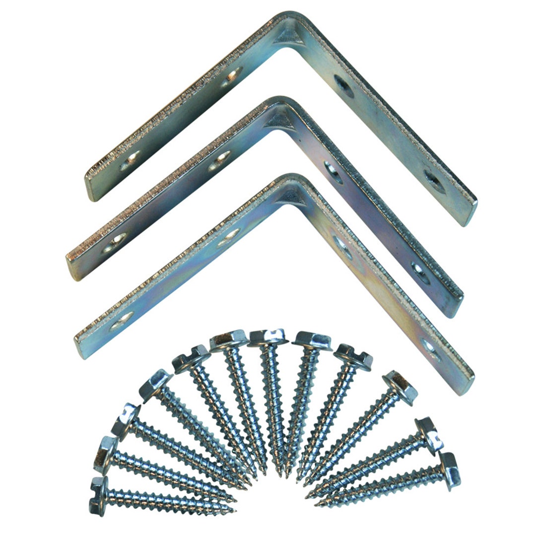 Angle Iron 2X2 3 OCS Includes Screws 22-AG20-K Handmade Lbrackets Board ...