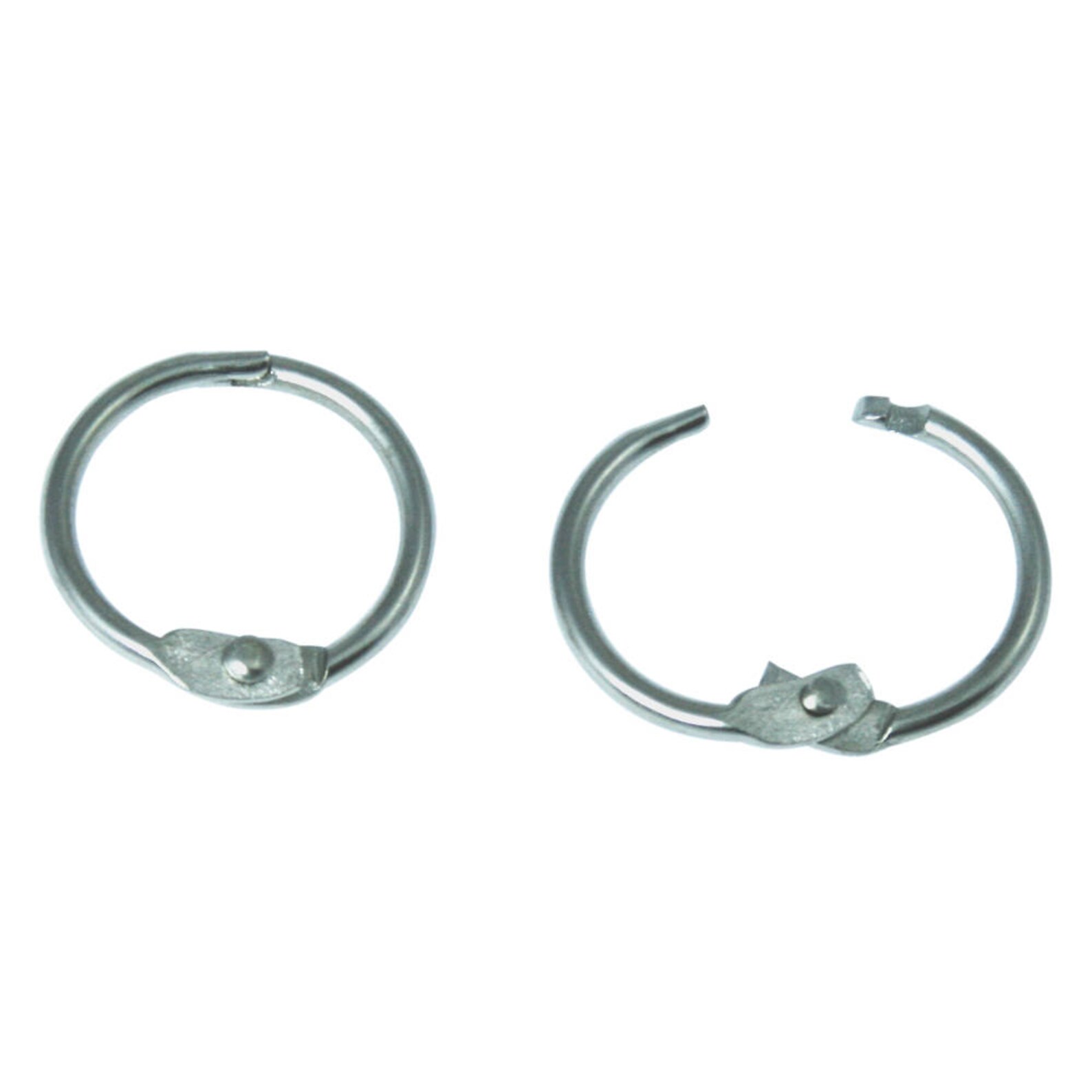 Nickel Plated Snap Rings Metal Split Rings Roman Shades - Etsy