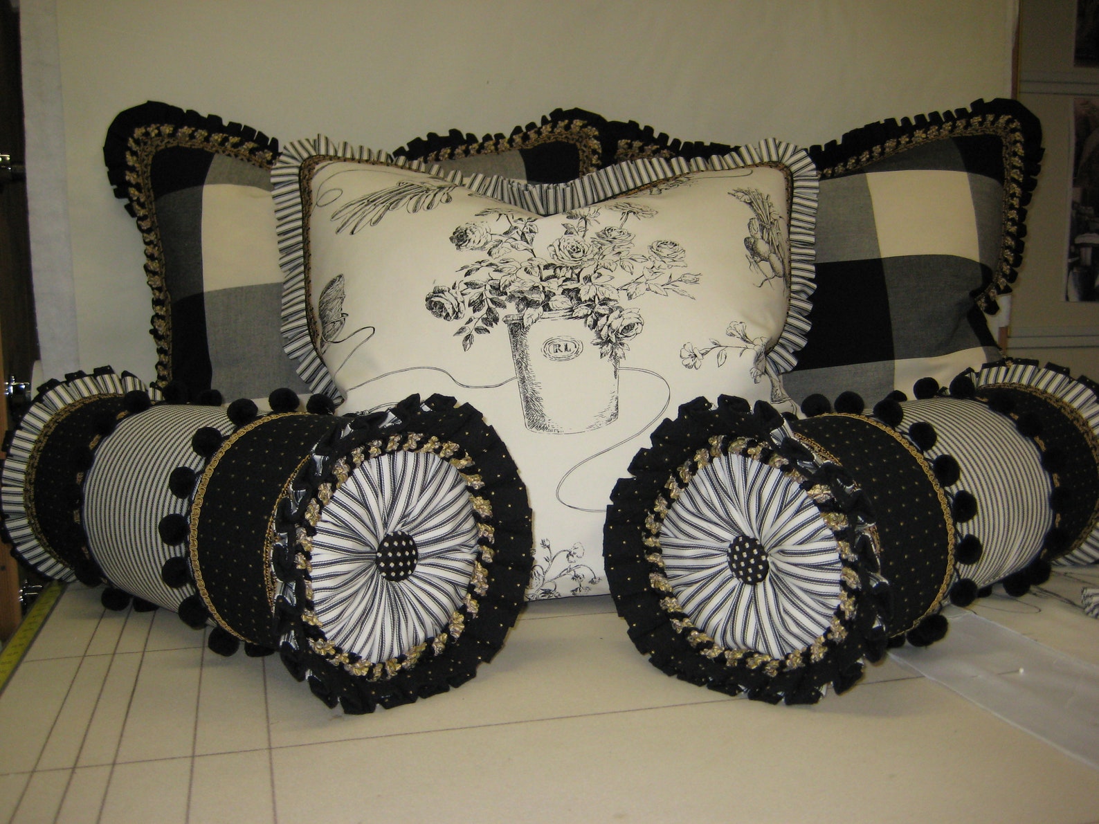 Mini Tapered Corner Pillow Template pPillow Template Pillow | Etsy