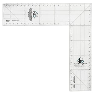 24" Folding Square Ruler Quilting - Sewing- Crafts- Woodworking 24 ...