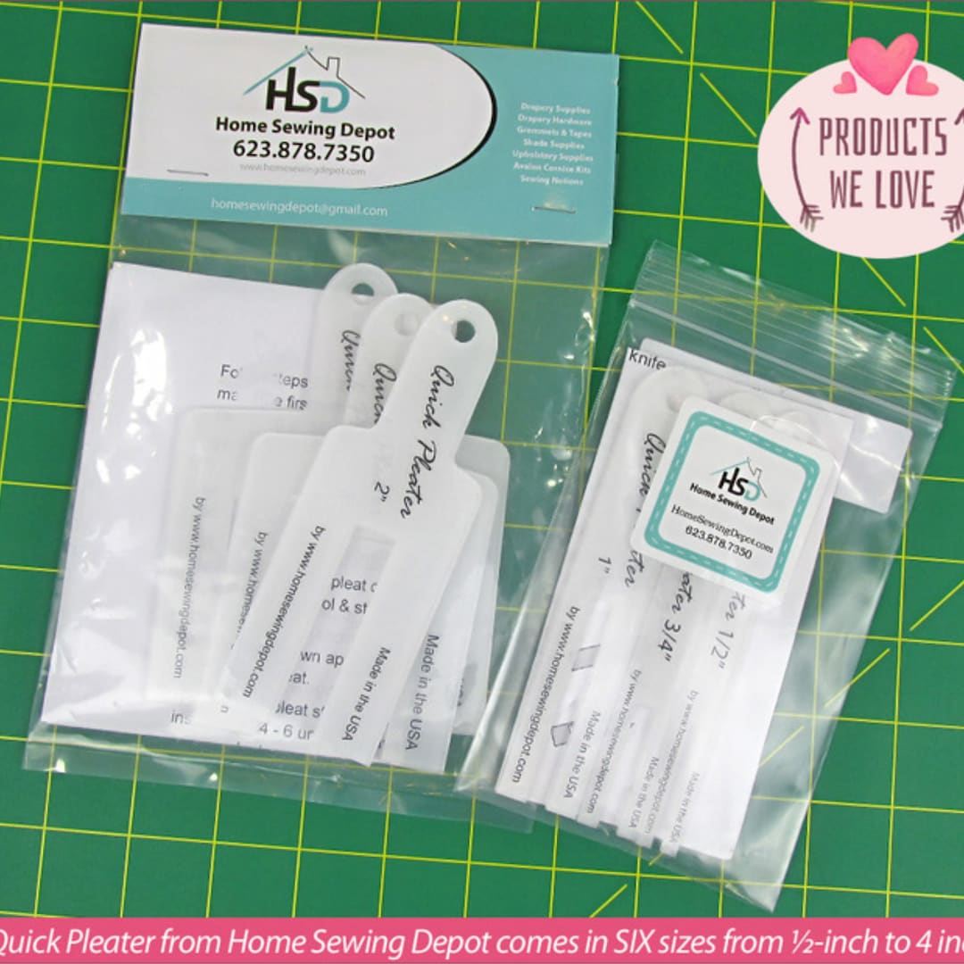 Sale Quick Pleater Master Set 6 Pleaters Perfect Pleat Set Sewing ...
