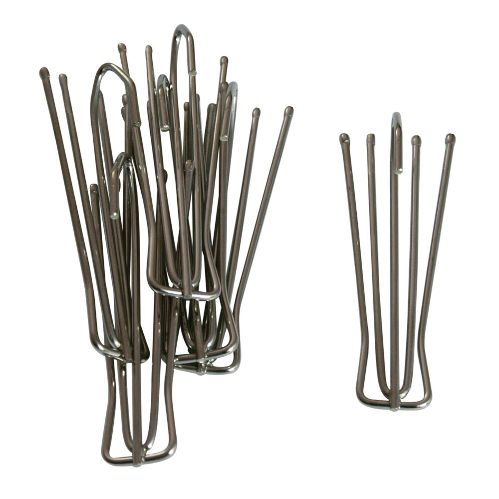 100 Long Neck 4 Prong Drapery Pleat Pins 3 Long Fits - Etsy