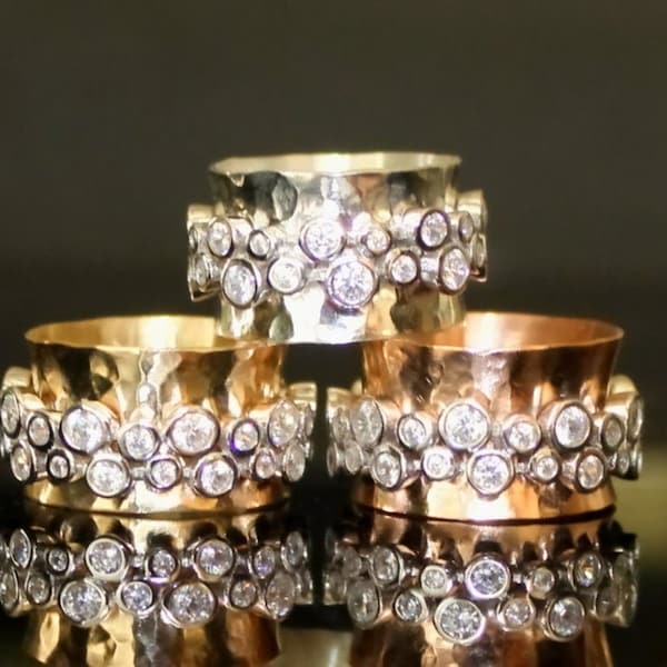 Gold Spinner Ring - Etsy