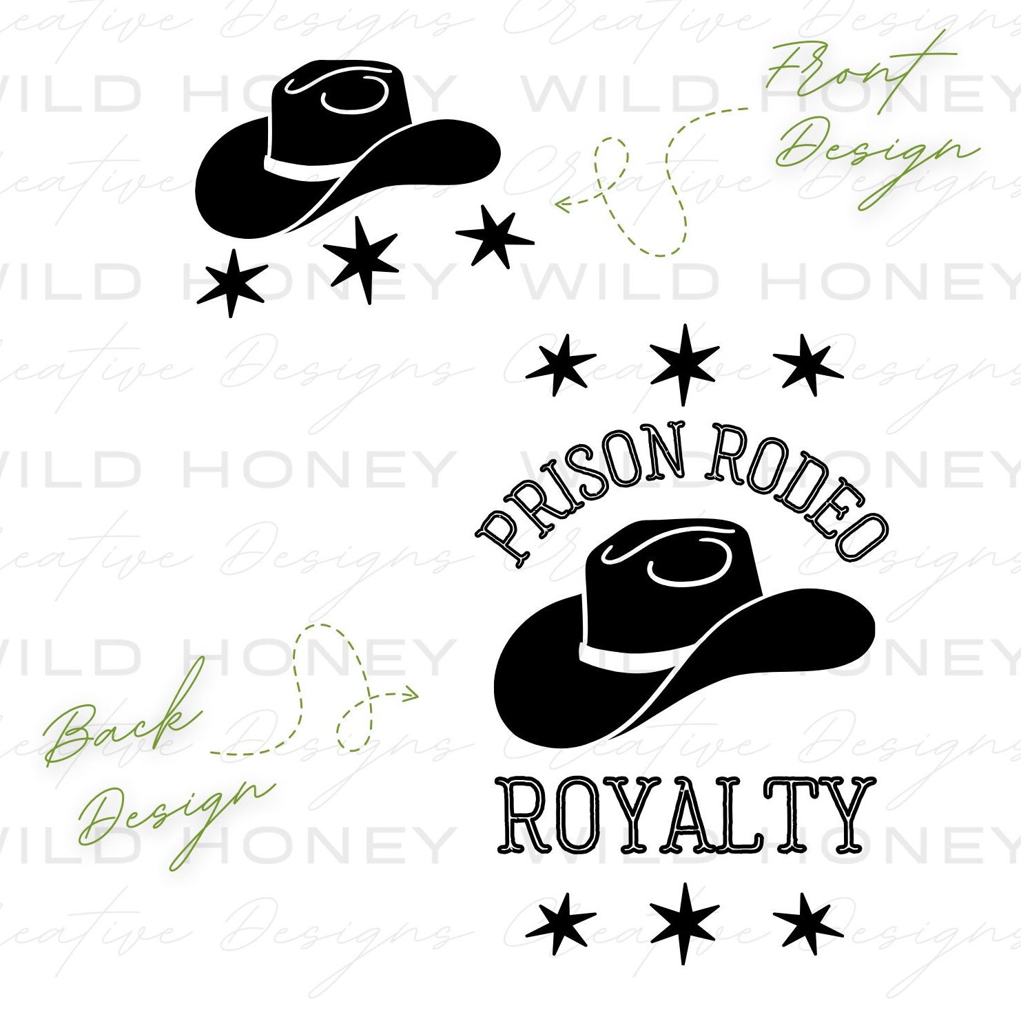 Prison Rodeo Royalty PNG: Western Sassy Punchy Cowgirl Trendy Graphic ...