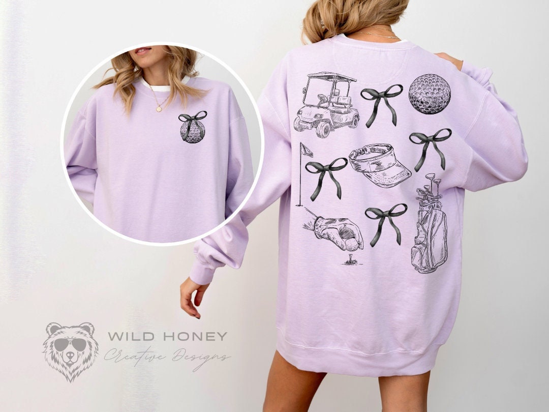 Black Coquette Golf PNG: Preppy Golf Club Design (digital Download) - Etsy