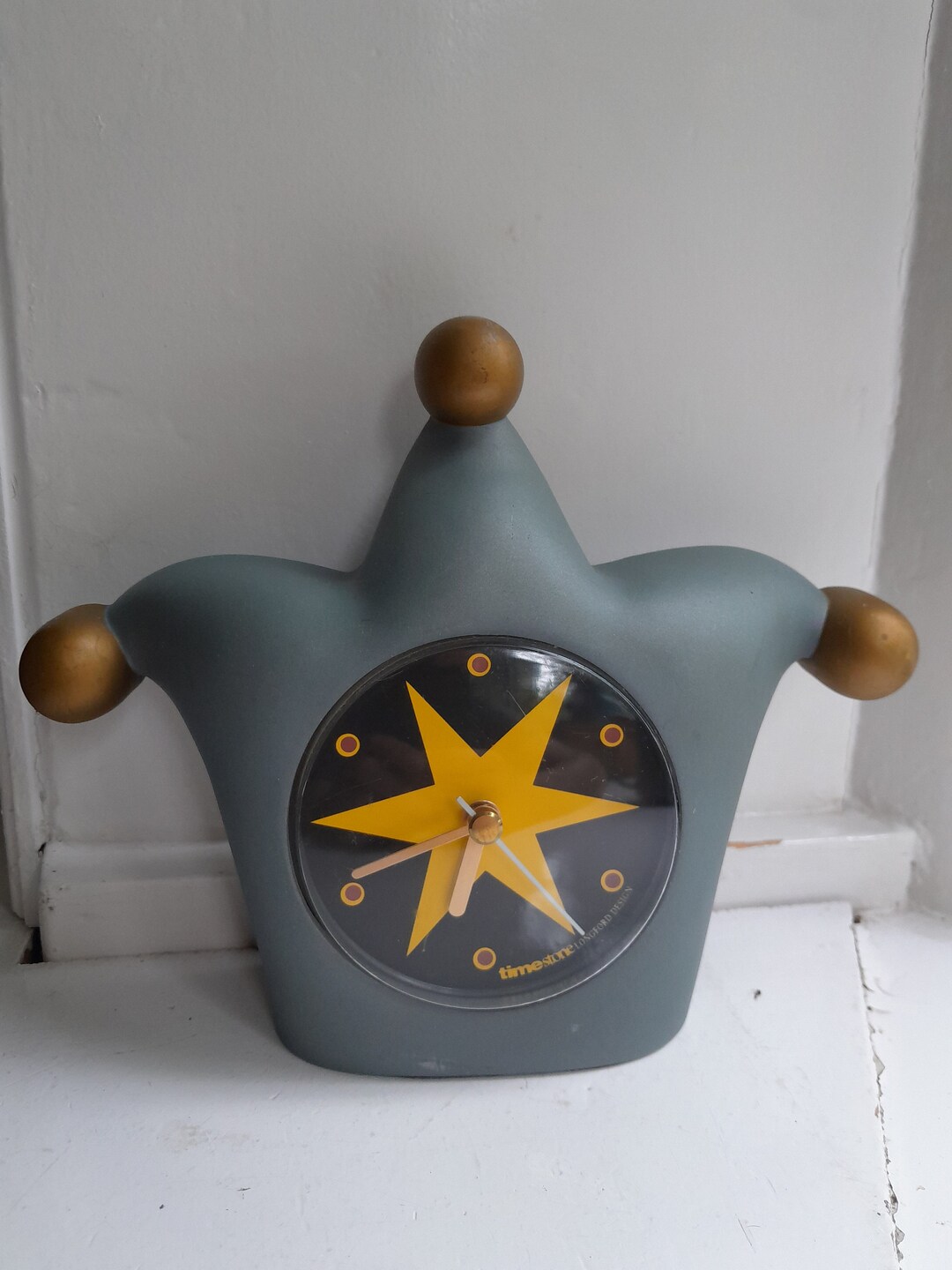 Vintage Timestone Longford Design Jester Shape Clock - Etsy