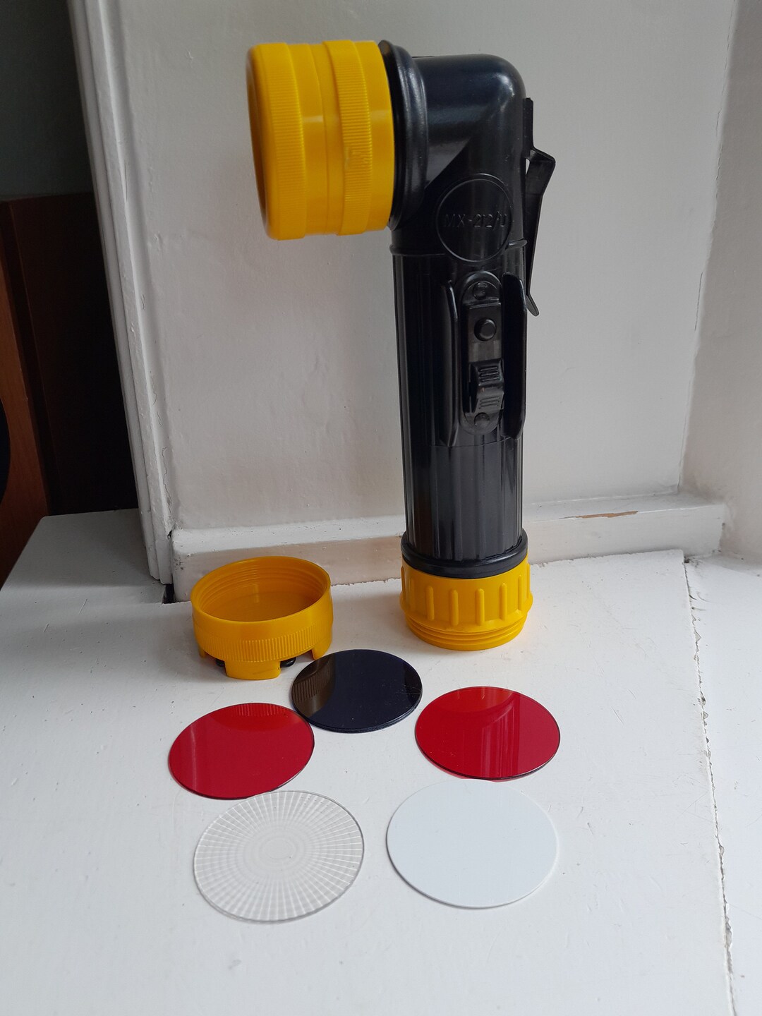 Fulton Model MX-212/U Right Angle Flashlight USA - Etsy Canada