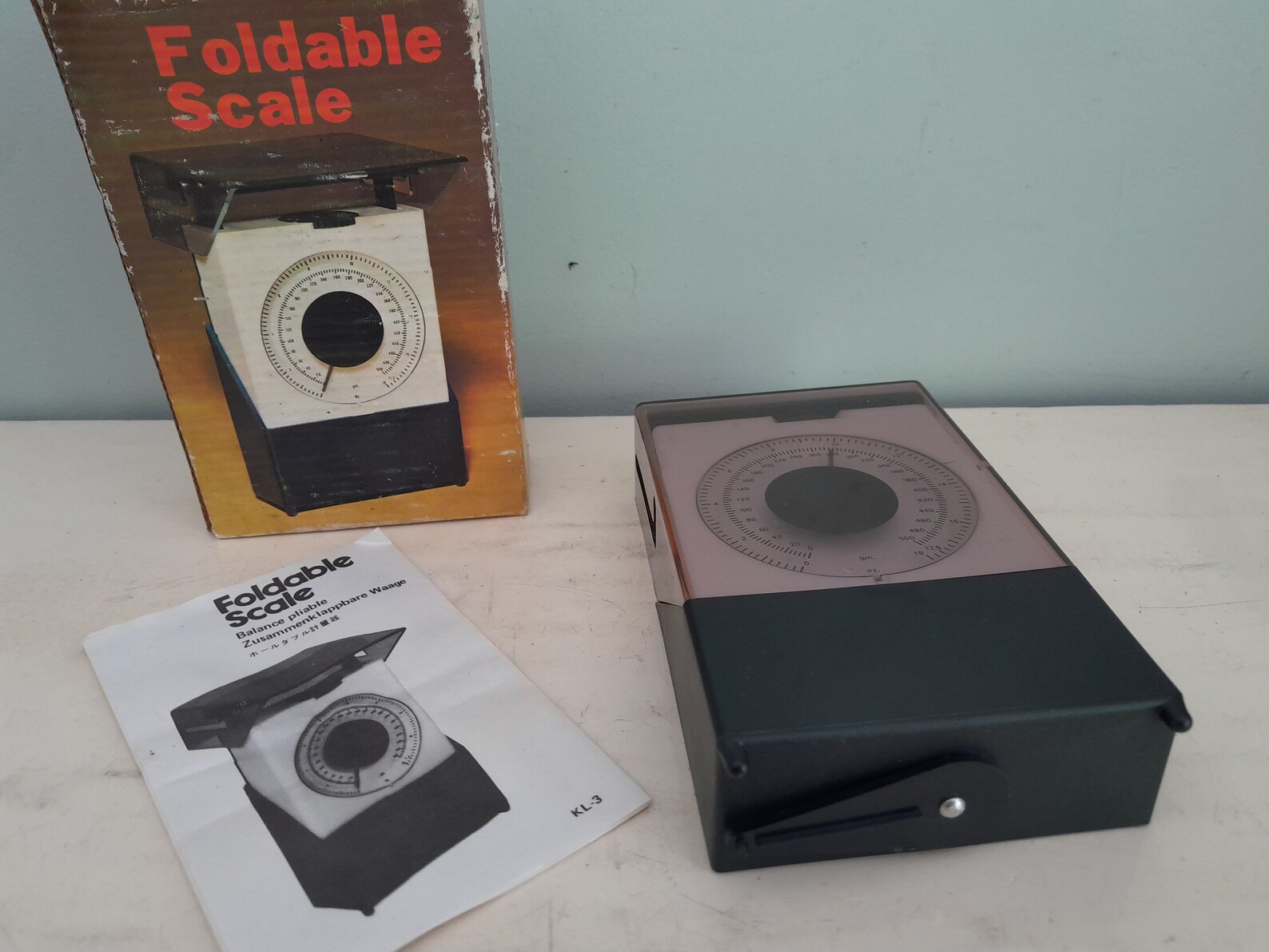 Vintage Foldable Scale KL-3 - 80s - Etsy