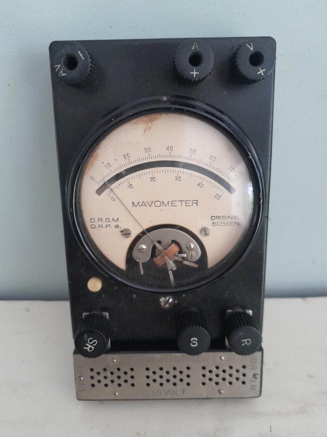 Vintage Meter Gossen - Germany - 50 Volt - Bakelite - 1930s - Etsy