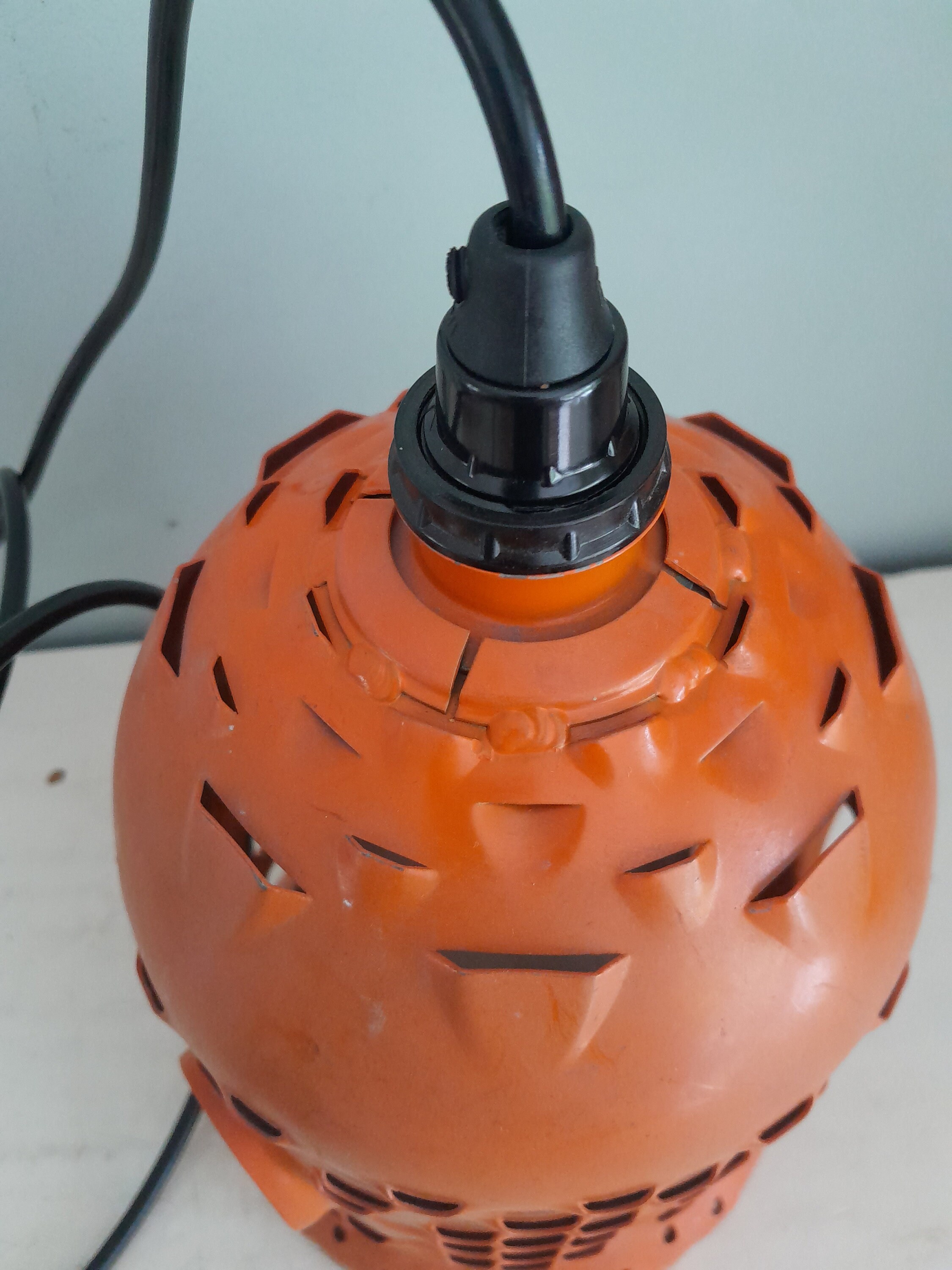 1950's General Electric J79 Jet Engine Burner Can Pendant Lamp ...