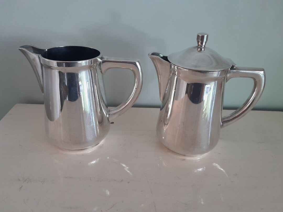 WMF Silver Plated Teapot and Water Jug War Department - Etsy