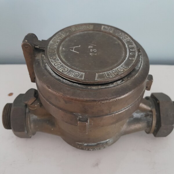 Vintage Water Meter - Etsy
