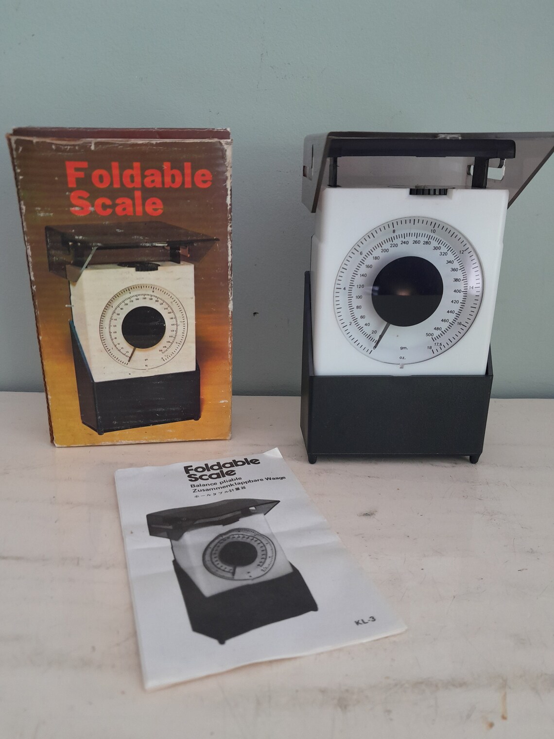 Vintage Foldable Scale KL-3 - 80s - Etsy